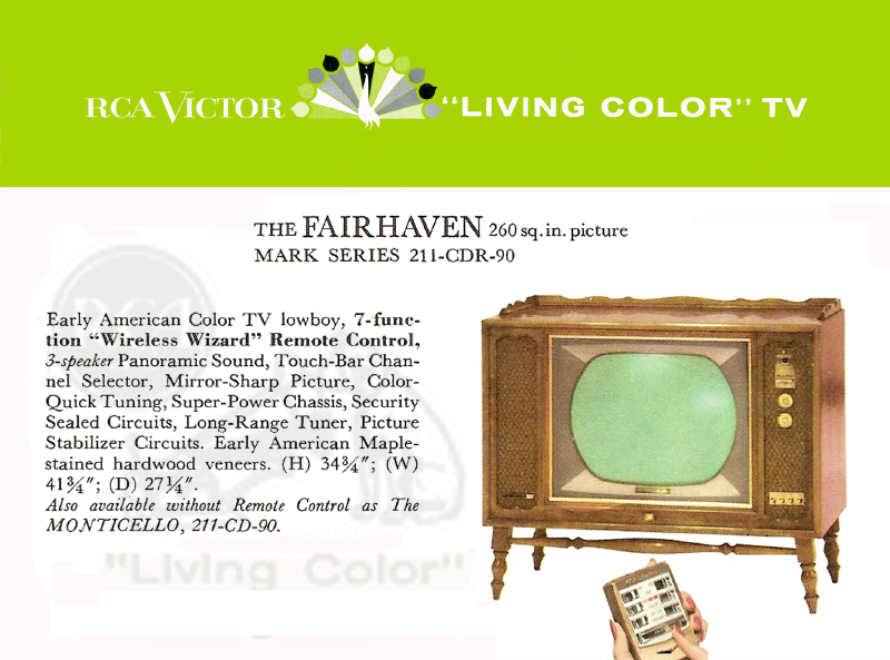 CTC10 Color Receivers (1960 - 1961)