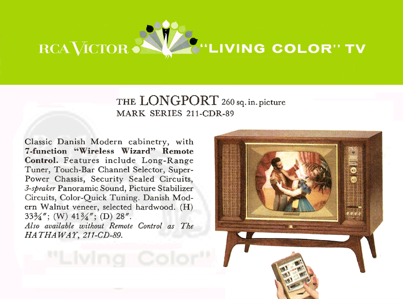 CTC10 Color Receivers (1960 - 1961)