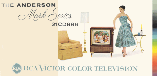 1957 - 1958 ("Early") and 1958 - 1959 ("Late") CTC7 Color Receiver