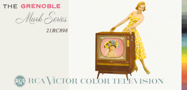 1957 - 1958 ("Early") and 1958 - 1959 ("Late") CTC7 Color Receiver